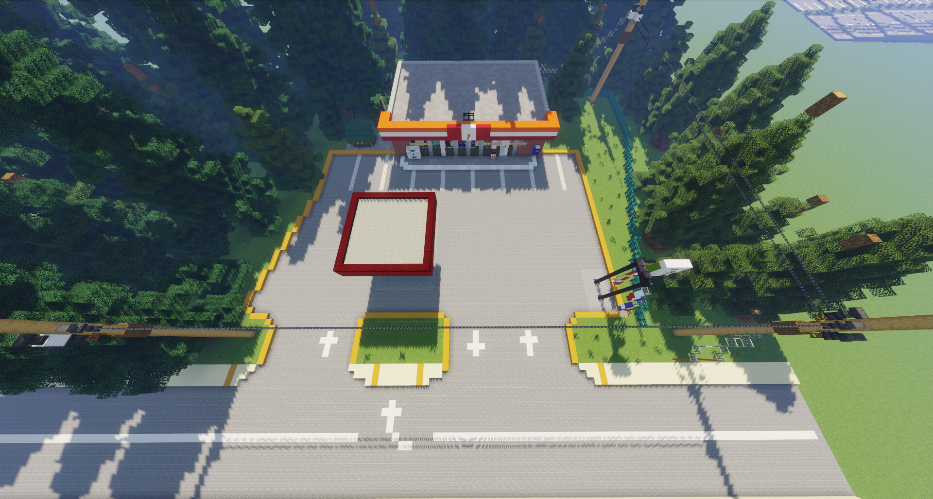 Stranger Things Seven Eleven Minecraft Map