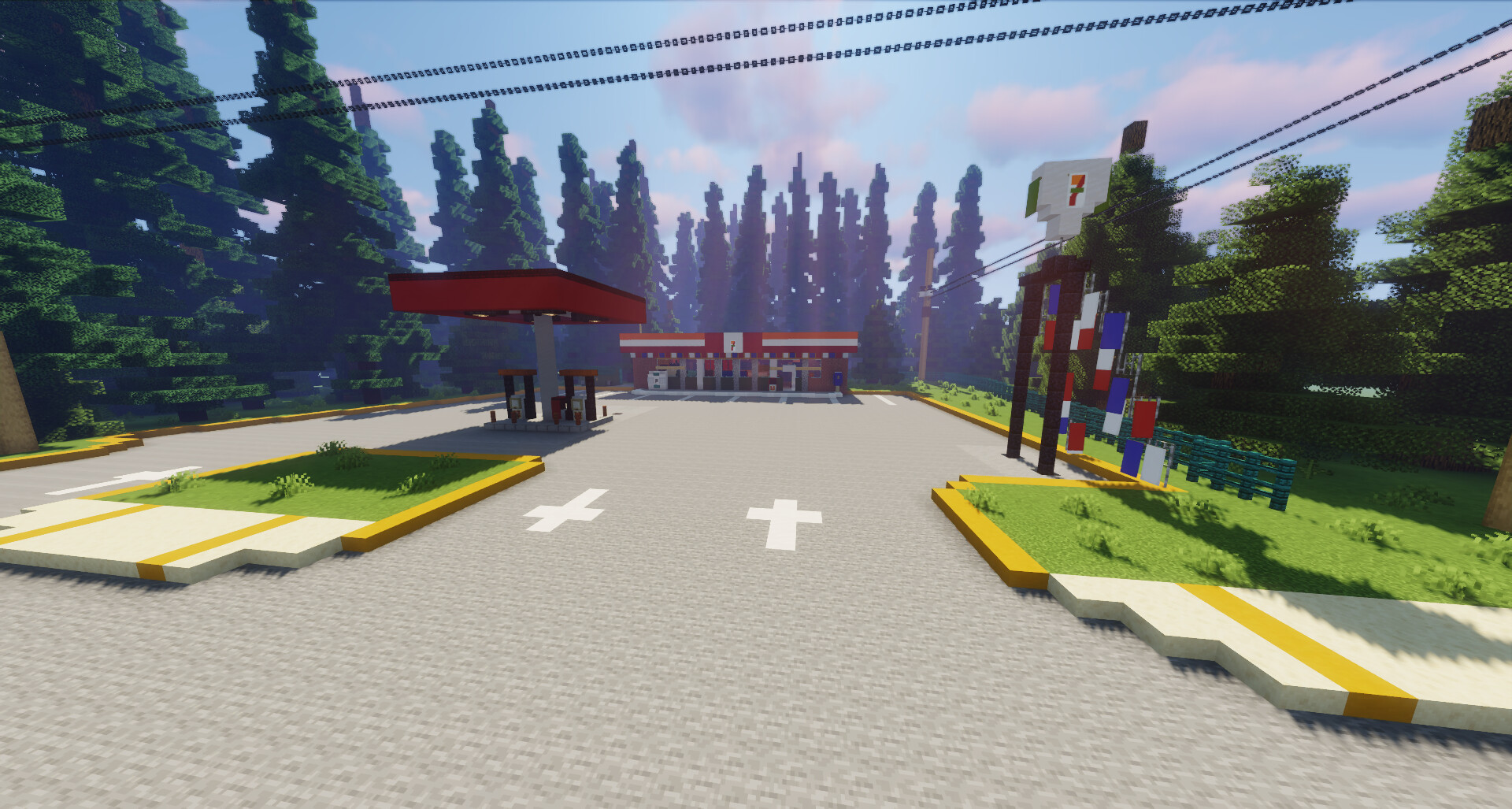 Stranger Things Seven Eleven Minecraft Map