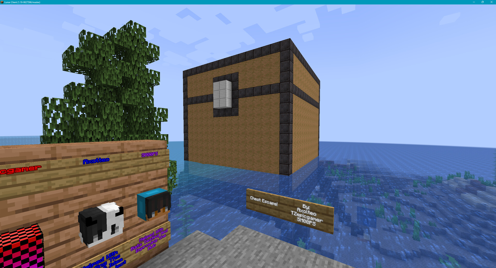 Chest Escape Minecraft Map