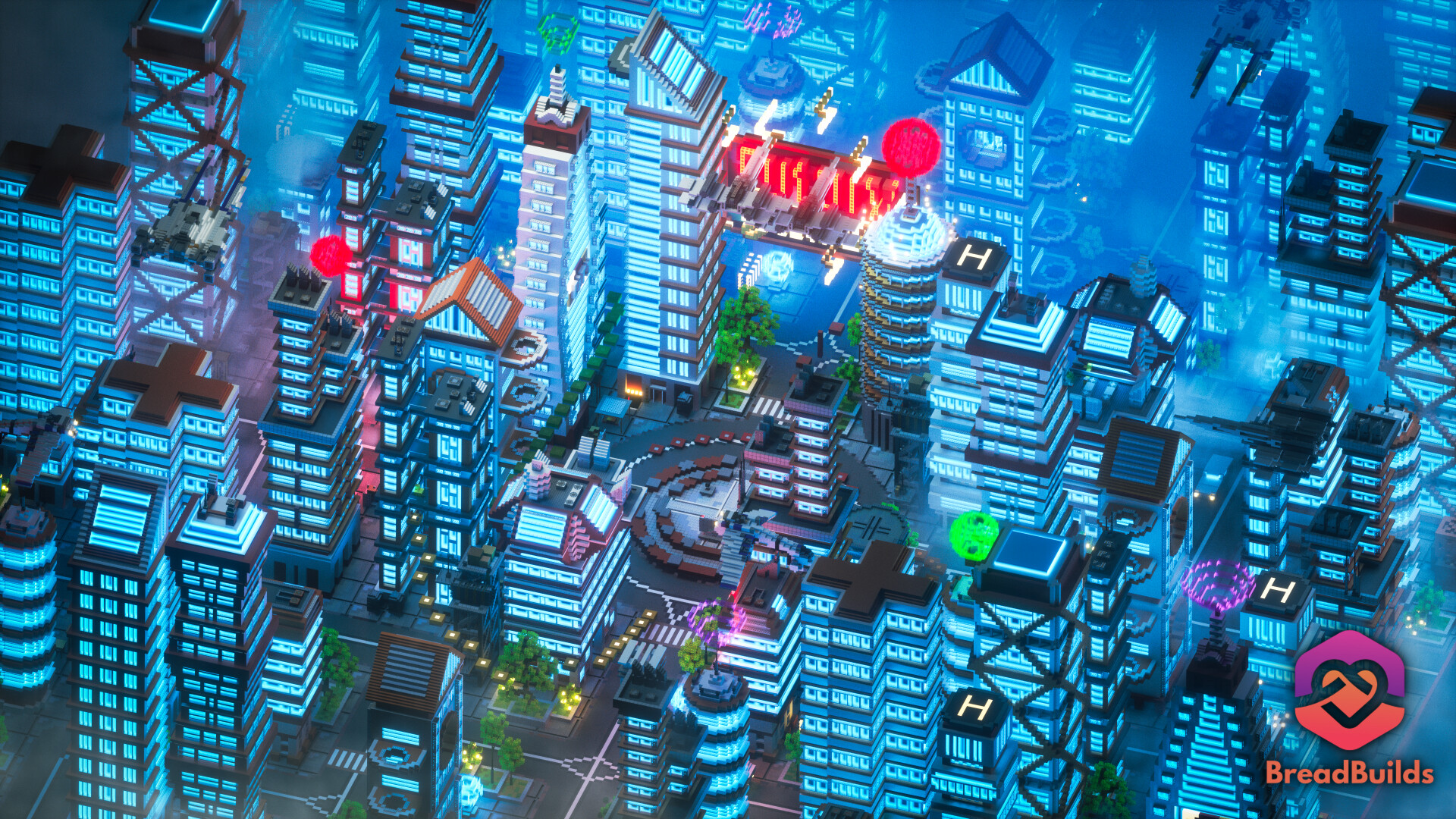 Modern City Lobby Minecraft Map