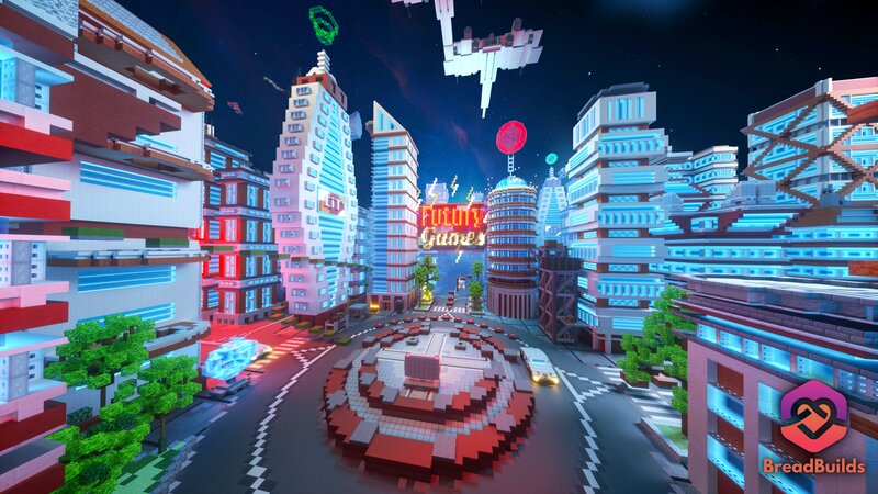 Modern City Lobby Minecraft Map