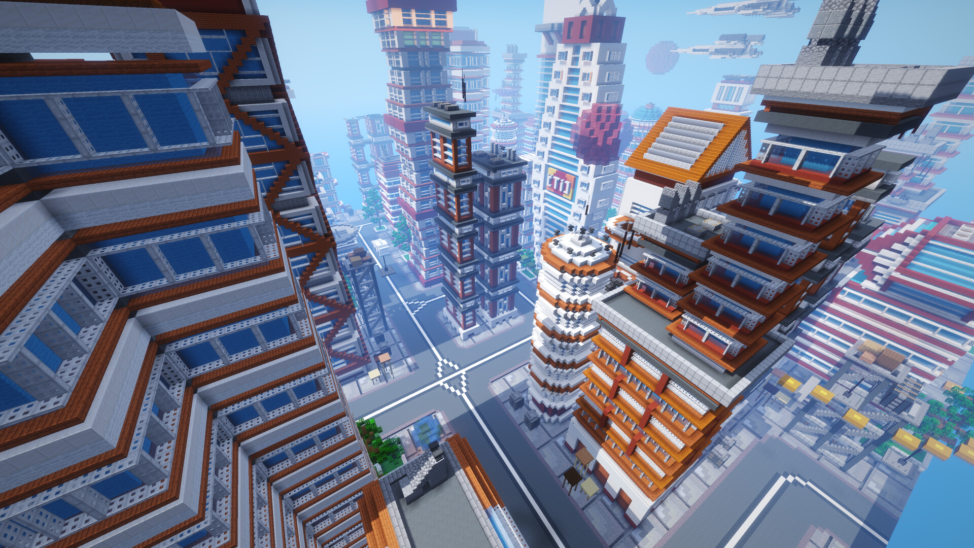 Modern City Lobby Minecraft Map