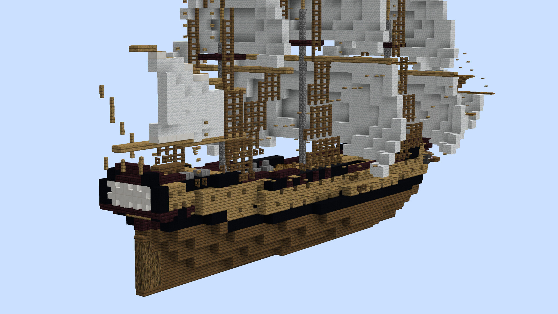 HMS Russell [ 1:1 ] (1.12.2+ ) Minecraft Map