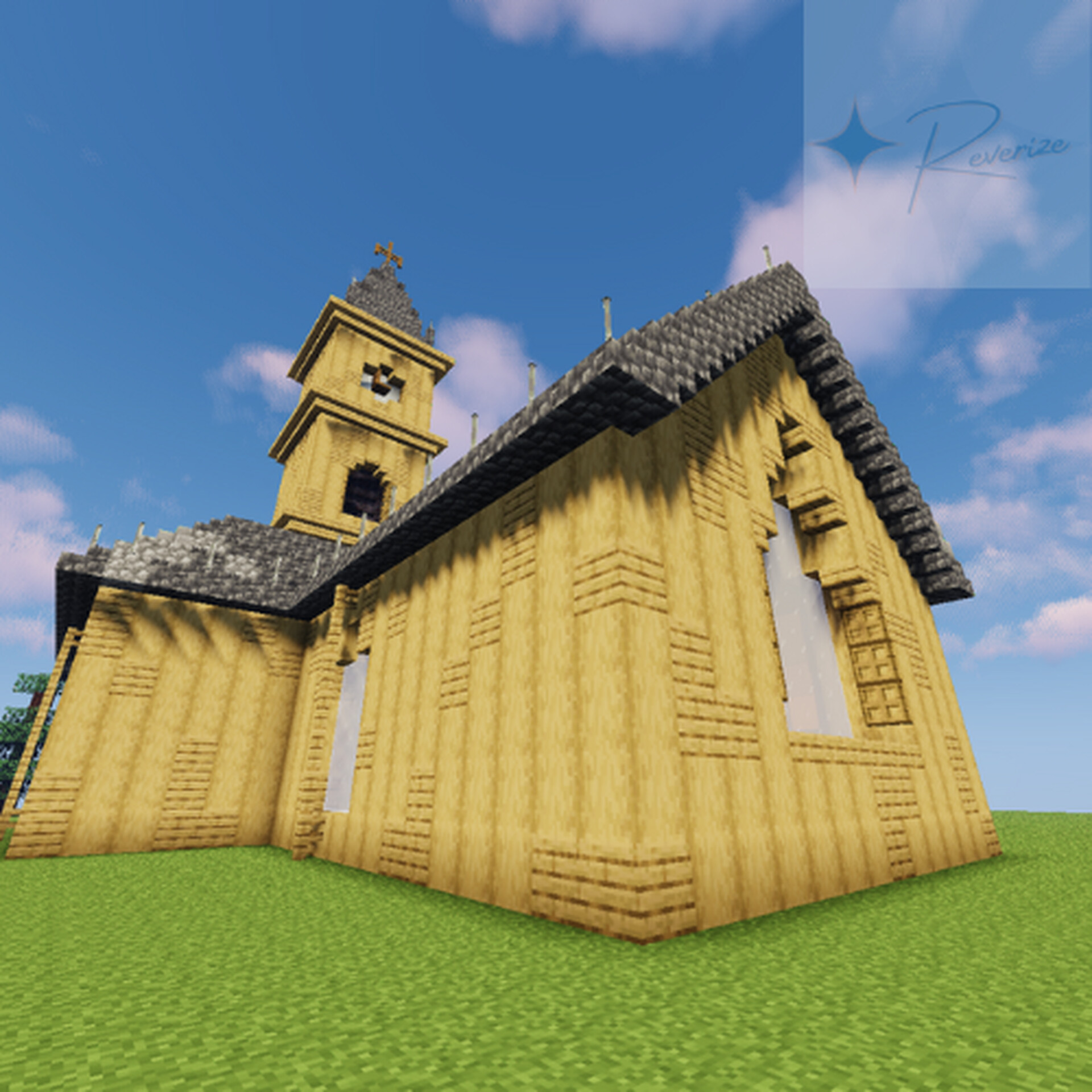Wooden Church | Schematic Minecraft Map