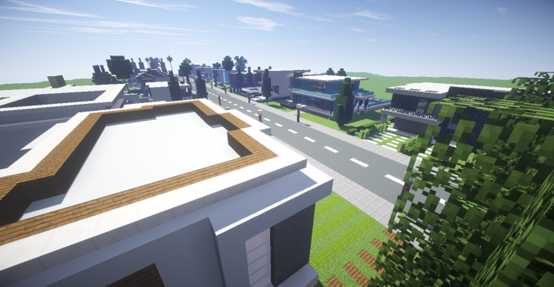 Modern Neighborhood (Special Edition) Minecraft Map