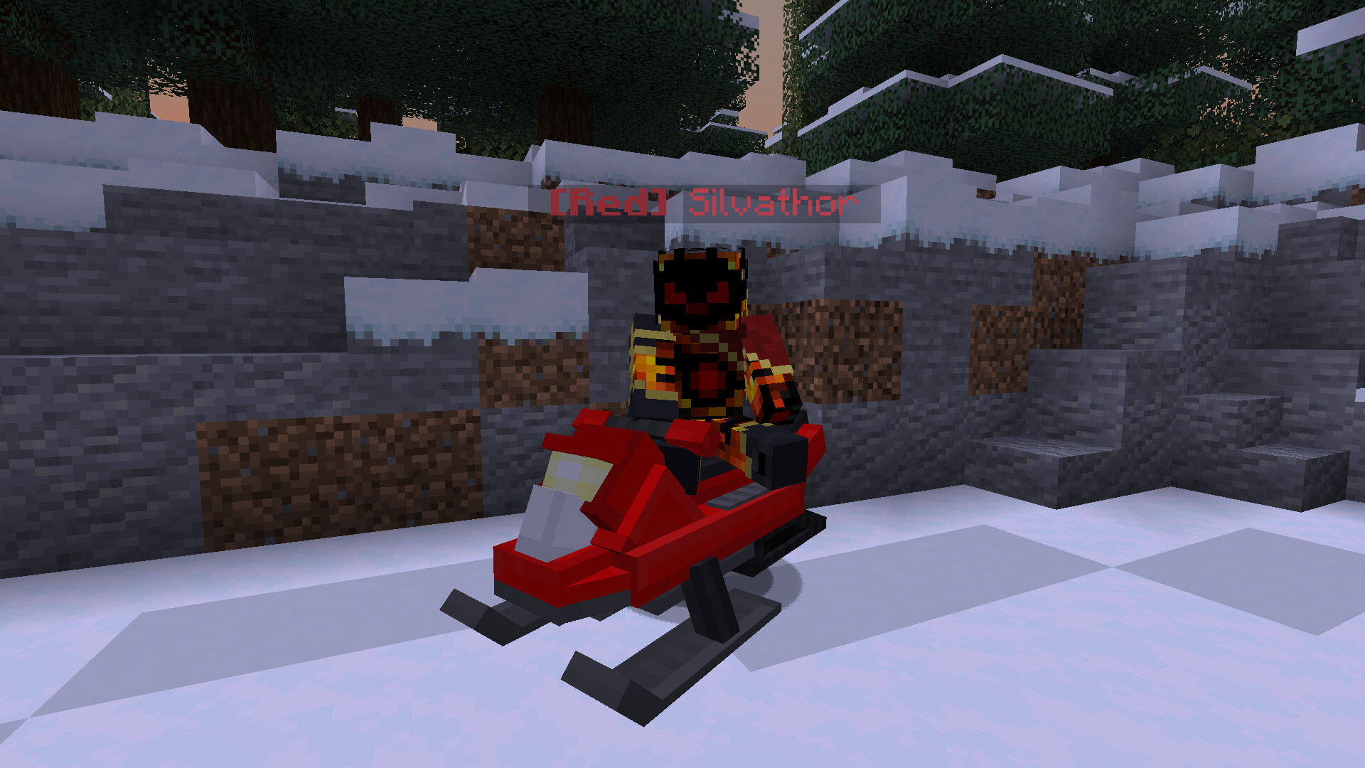 Snow Rush Minecraft Map