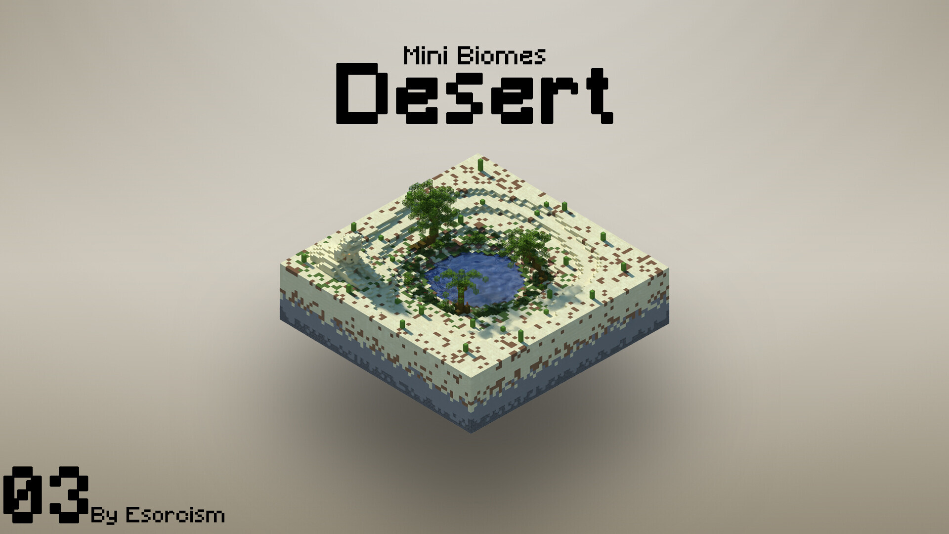 03. MiniBiomes: Desert [Download] Minecraft Map