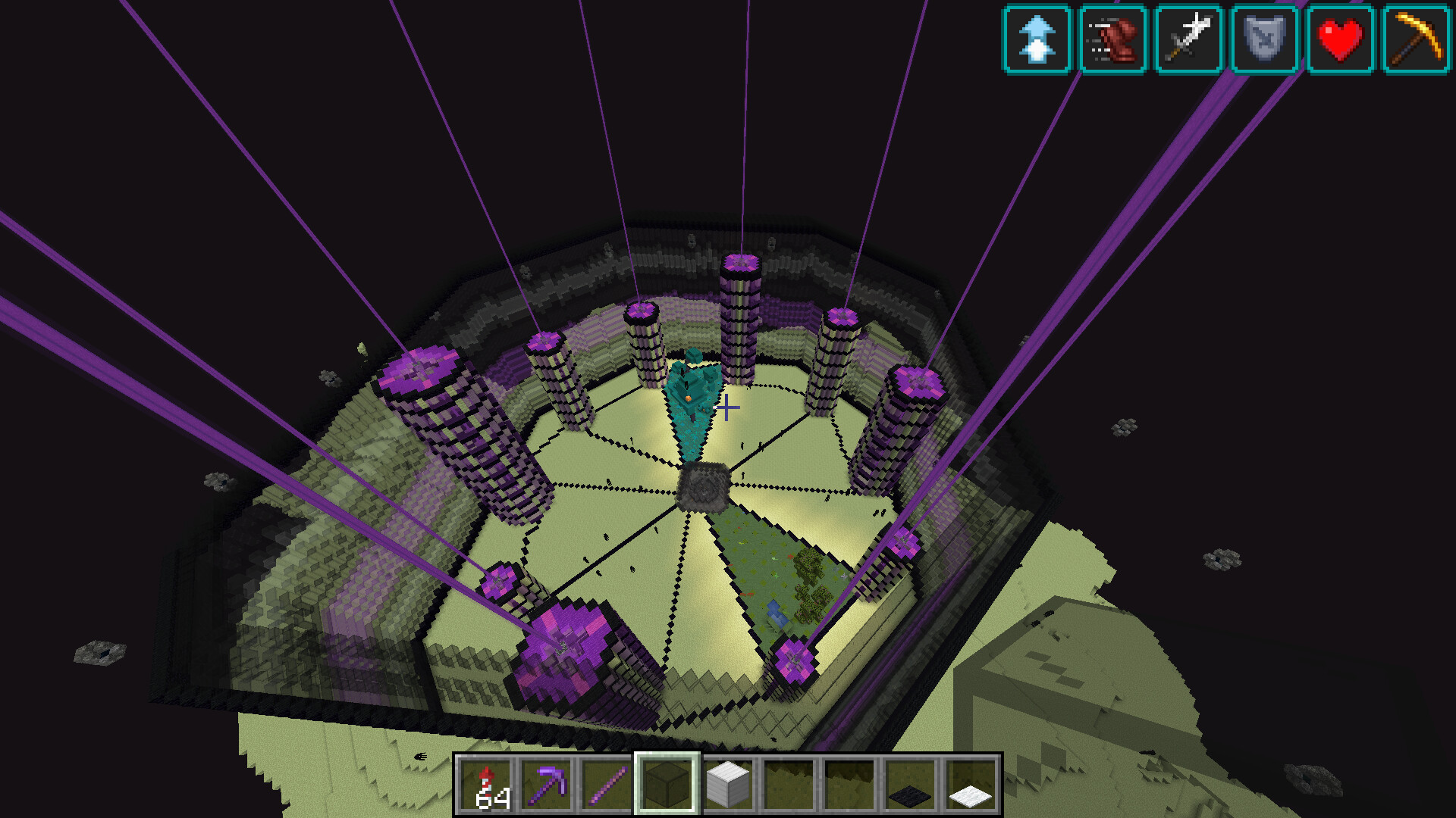 building on the server Minecraft Map