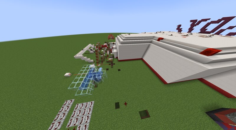 Fnaf 1 & 2 Pizzeria [Updated Schematic] Minecraft Map