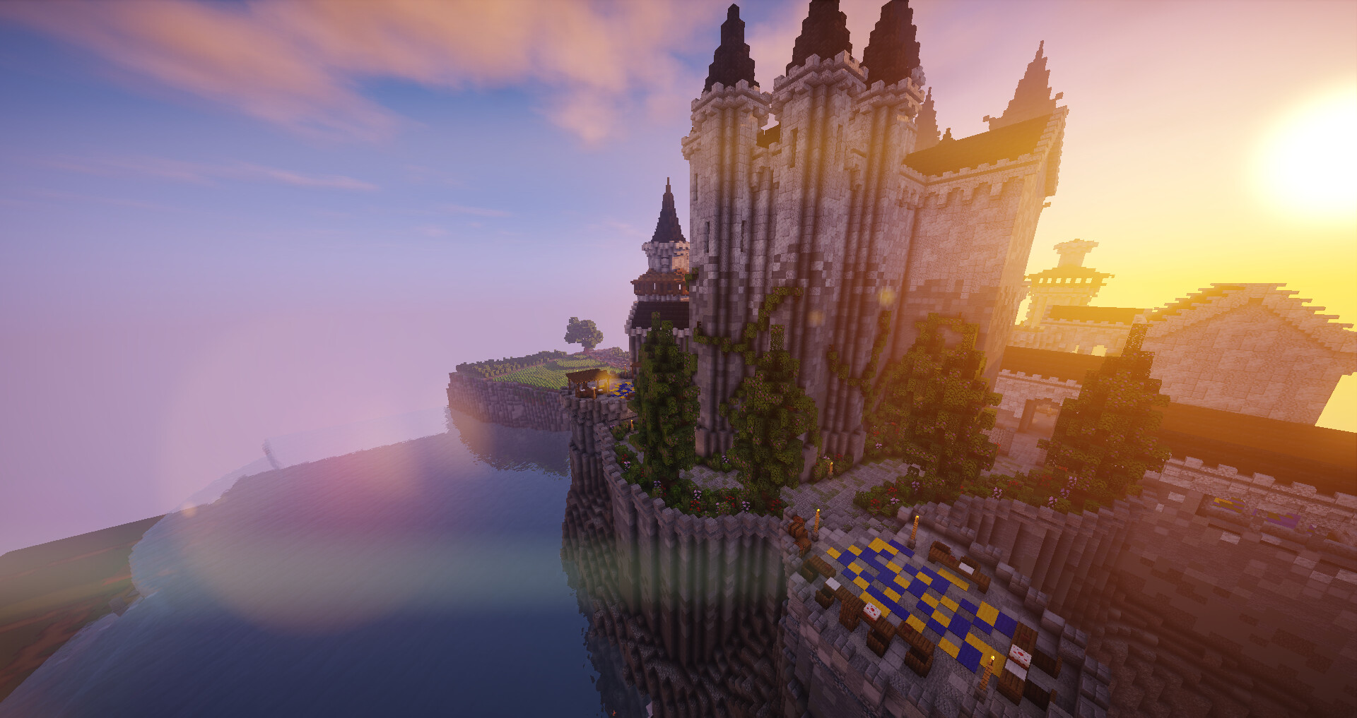 whitestone castle Minecraft Map