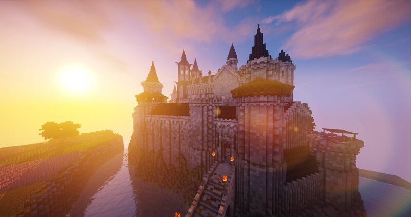 whitestone castle Minecraft Map