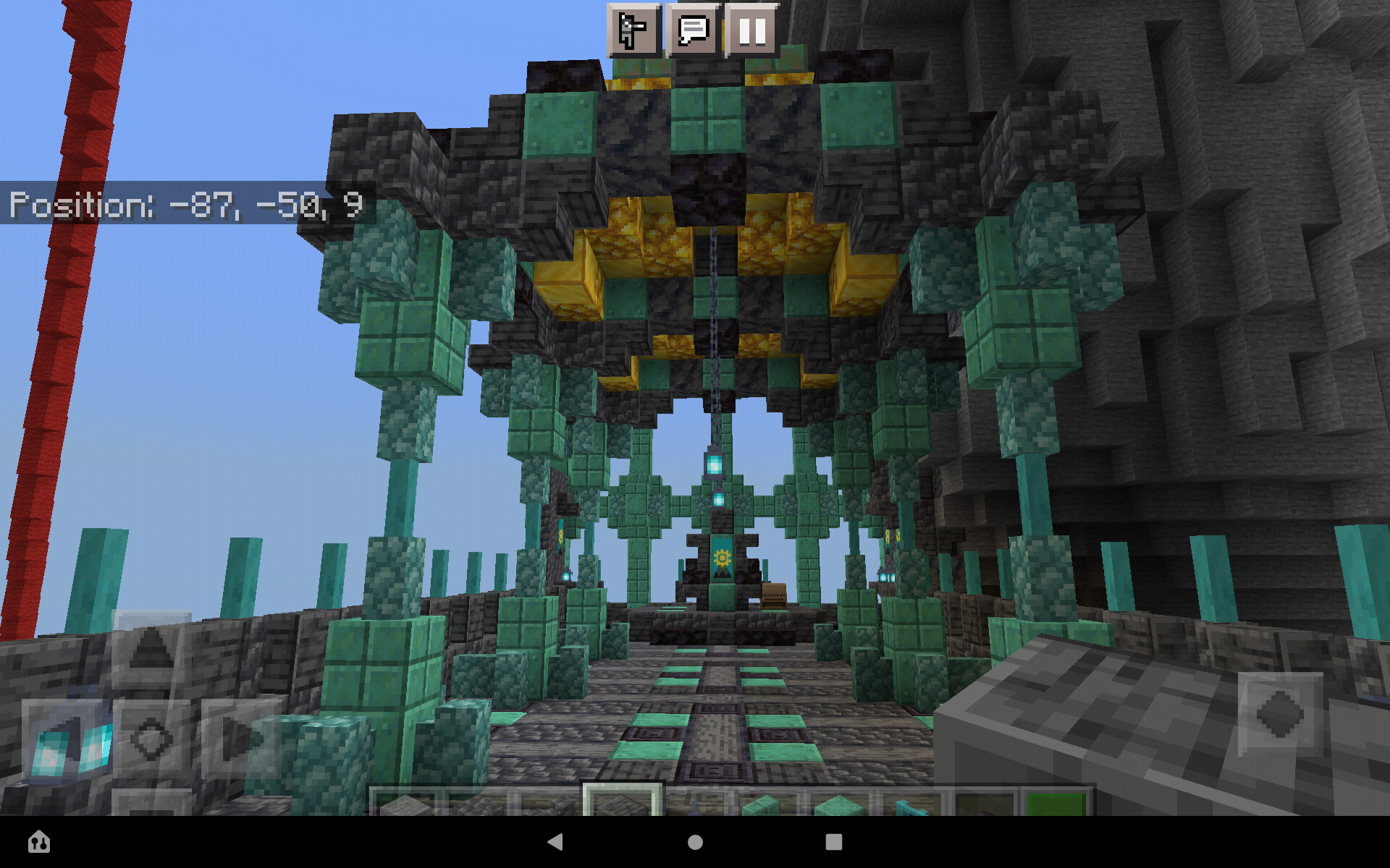 The mountain city of Rarn-odum Minecraft Map