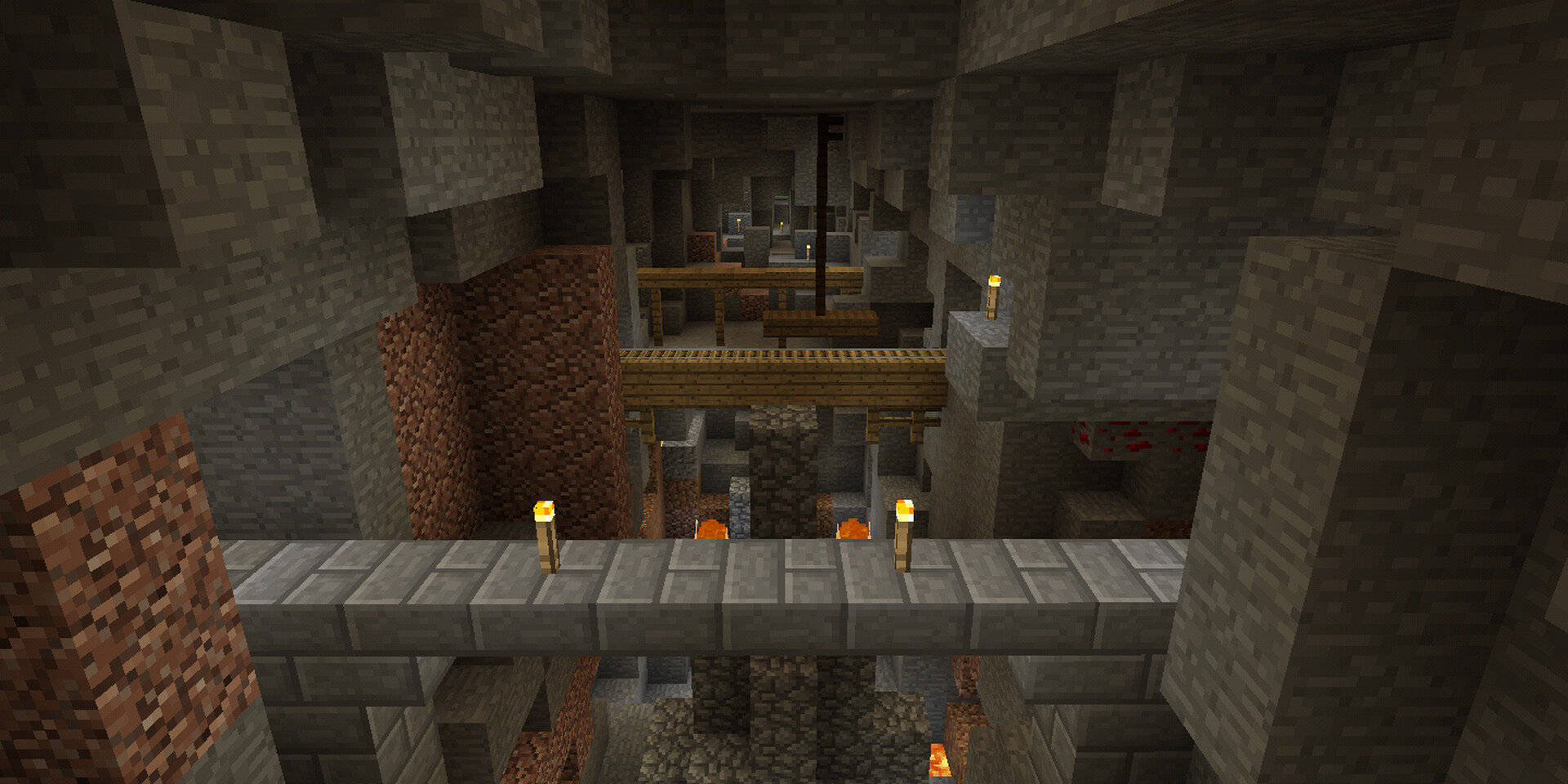 Running-Jumping Minecraft Map