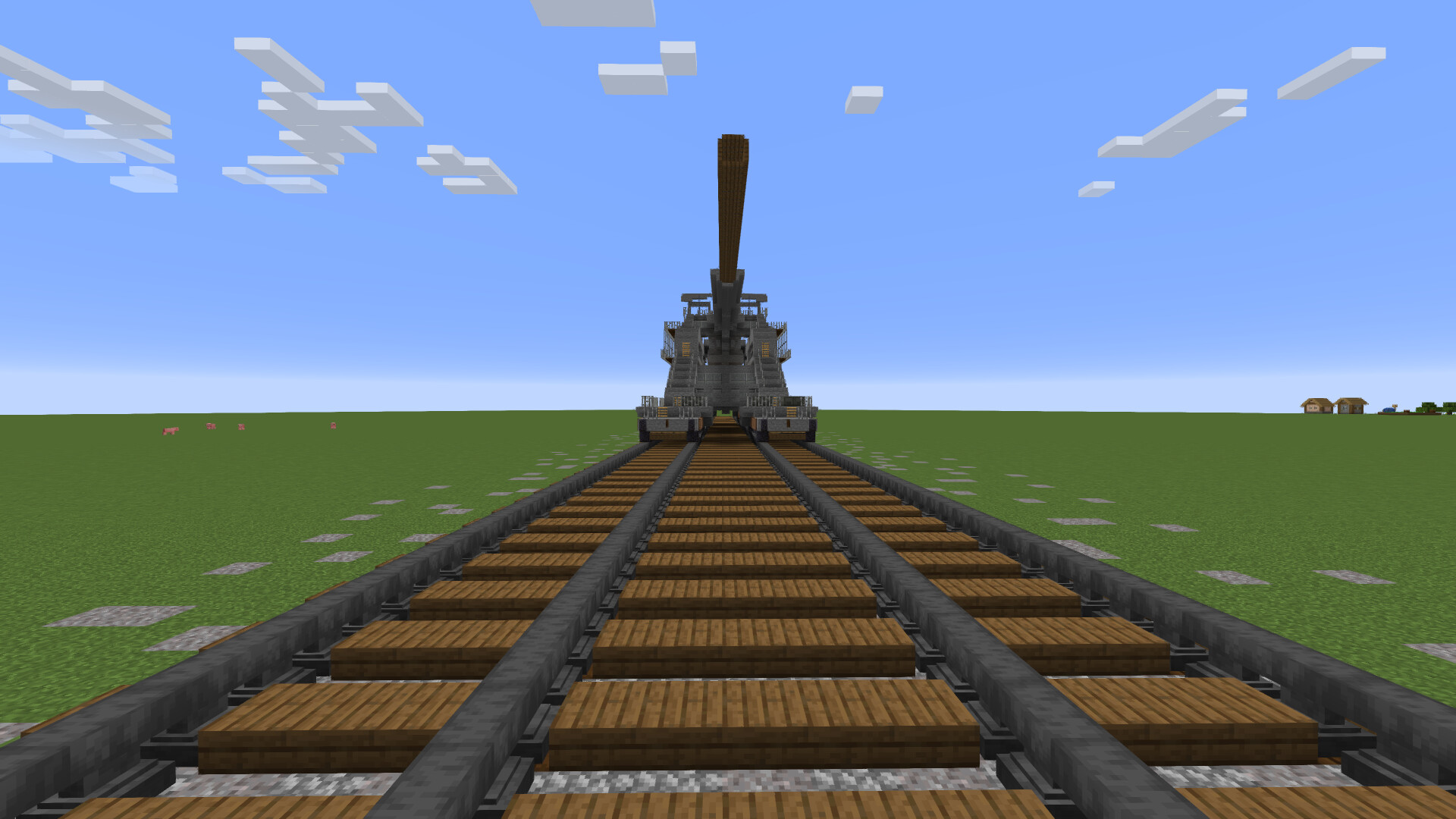 Schwerer Gustav [Redstone TNT Cannon] Minecraft Map