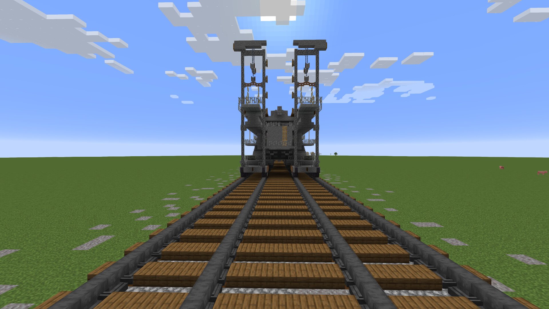 Schwerer Gustav [Redstone TNT Cannon] Minecraft Map