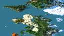 Mini earth map 3000x2000 Minecraft Map
