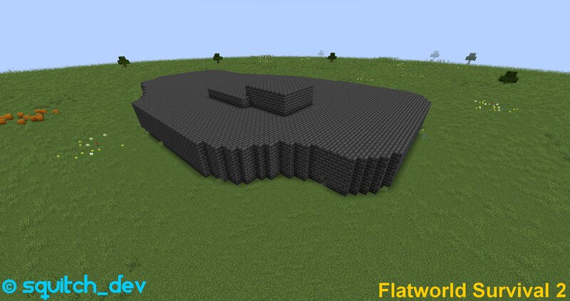 Flatworld Survival 2 Minecraft Map