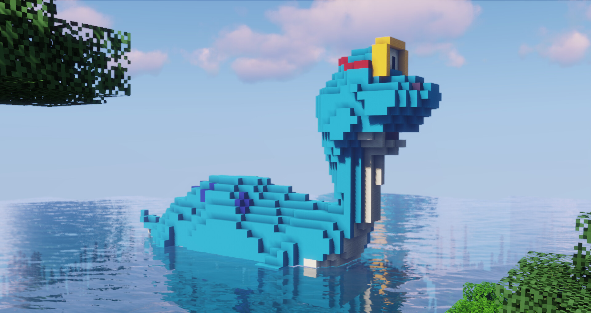 Dorrie from super mario Bros. Minecraft Map