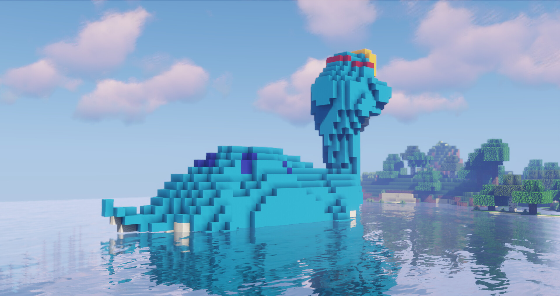 Dorrie from super mario Bros. Minecraft Map