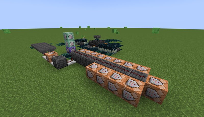 Warden Turret command block map! Minecraft Map