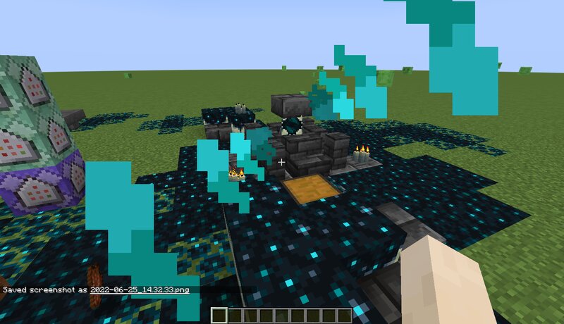 Warden Turret command block map! Minecraft Map