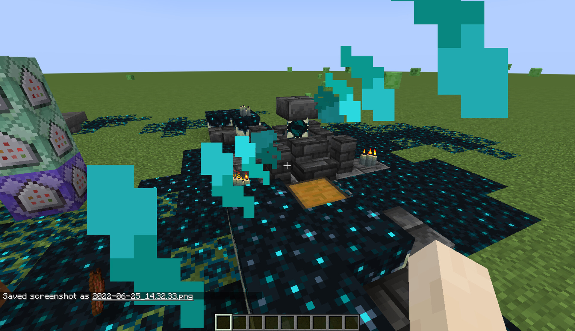 Warden Turret command block map! Minecraft Map