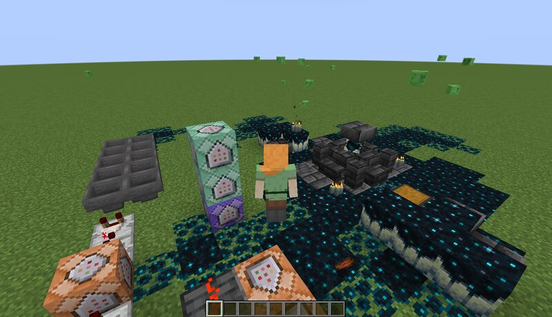 Warden Turret command block map! Minecraft Map