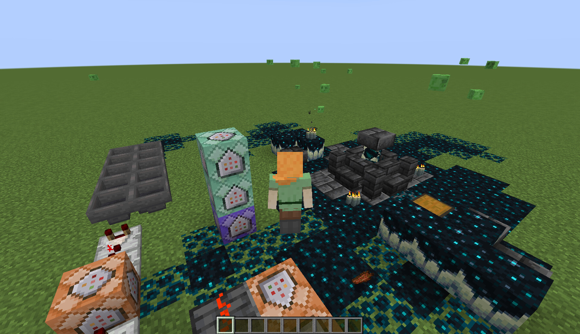 Warden Turret command block map! Minecraft Map