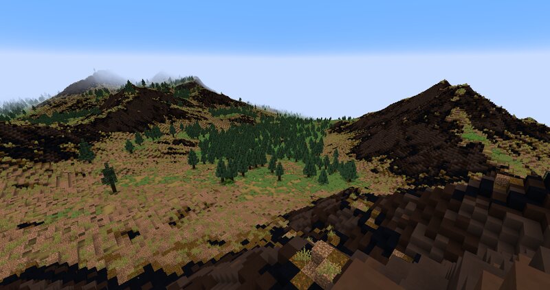 ANOTHER Mountain Map (12400 x 576 x 12400) (1.18+) Minecraft Map