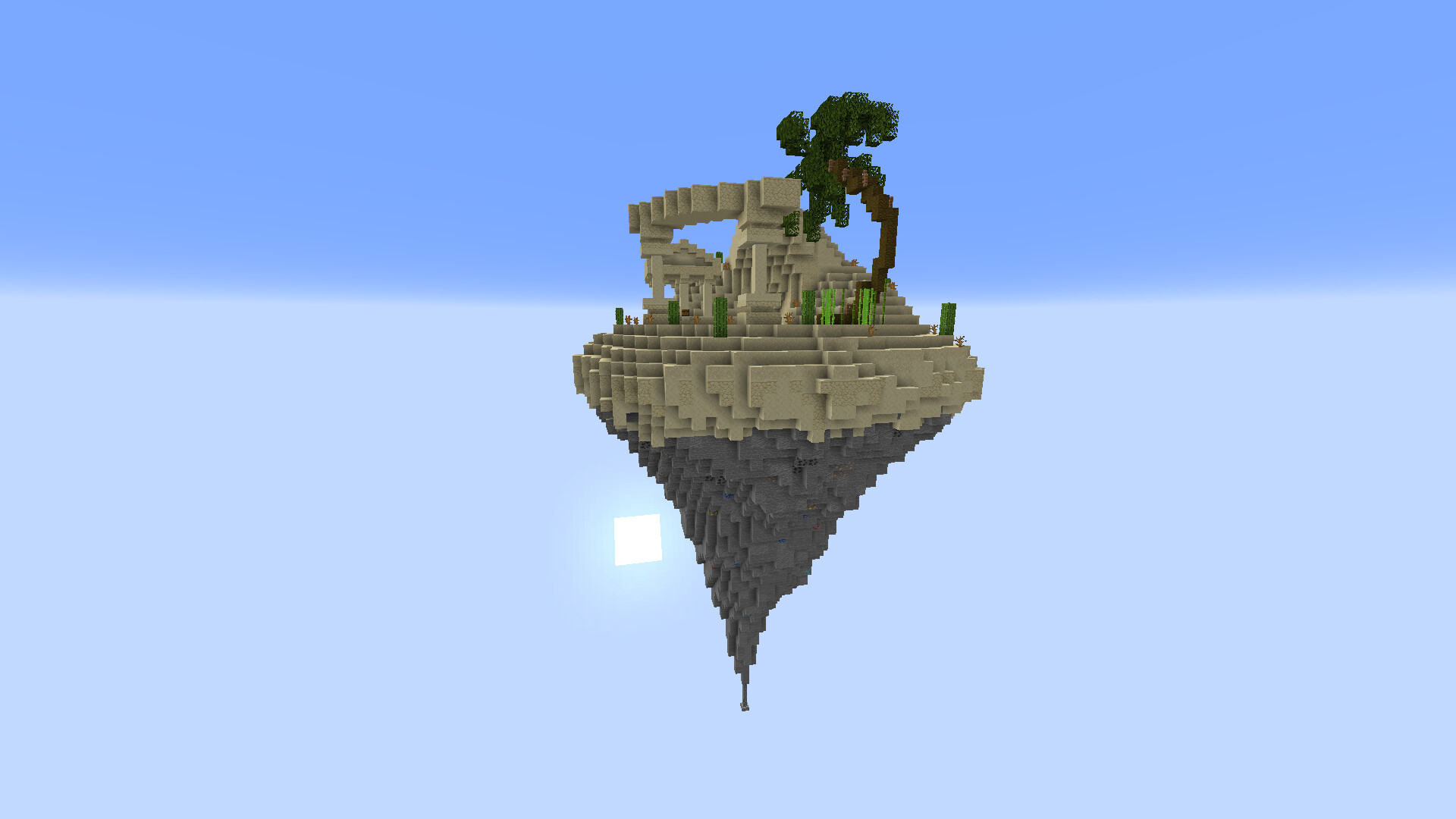 ⭐Desert Themed Skyblock Island⭐ Minecraft Map