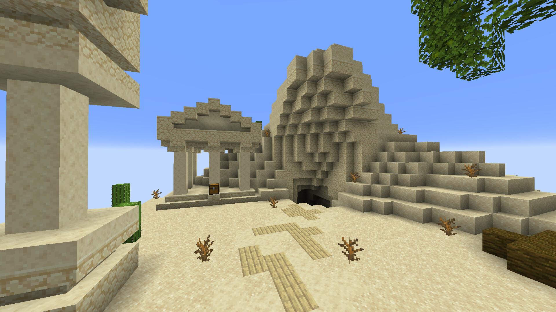 ⭐Desert Themed Skyblock Island⭐ Minecraft Map