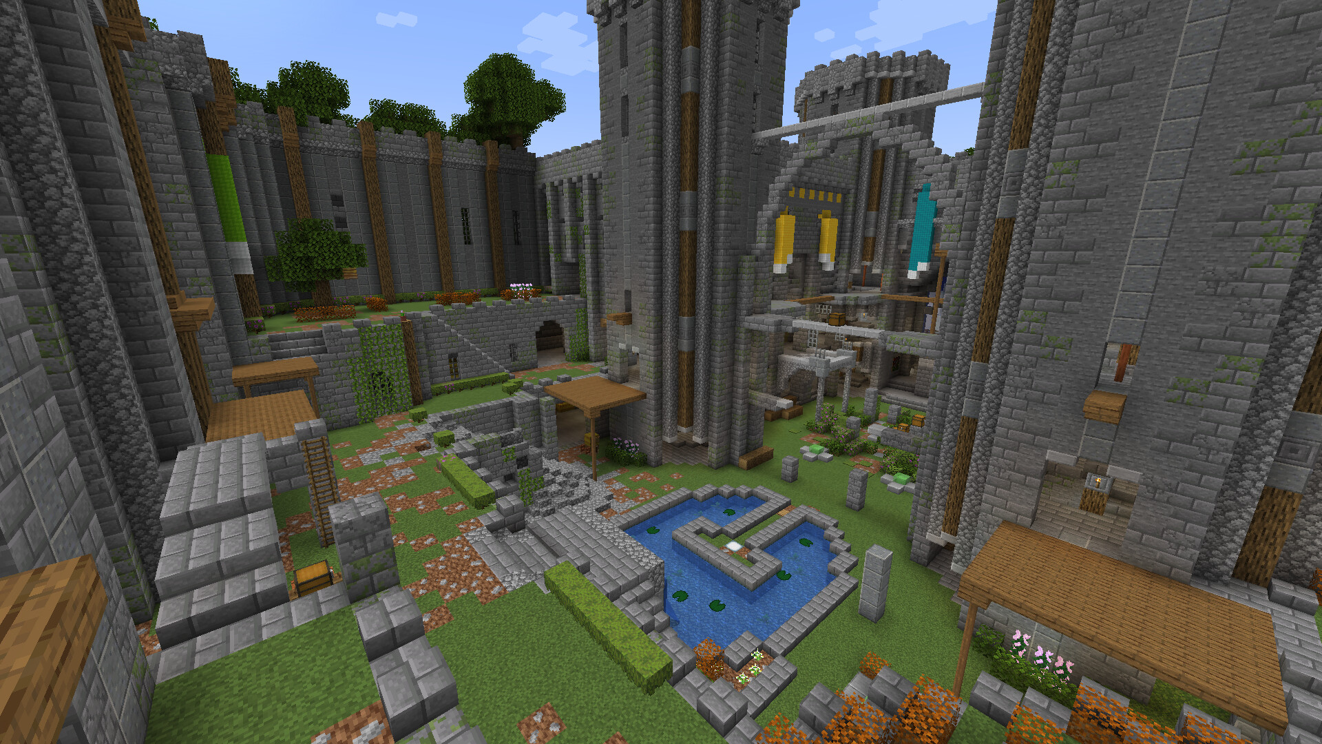 MINECRAFT Legacy Console edition: Battle Mode Remastered: Castle ...