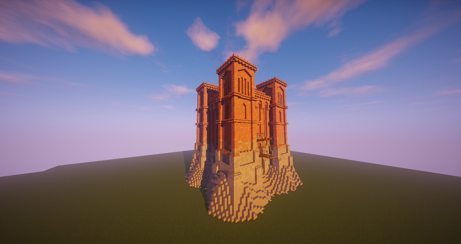 red fort Minecraft Map