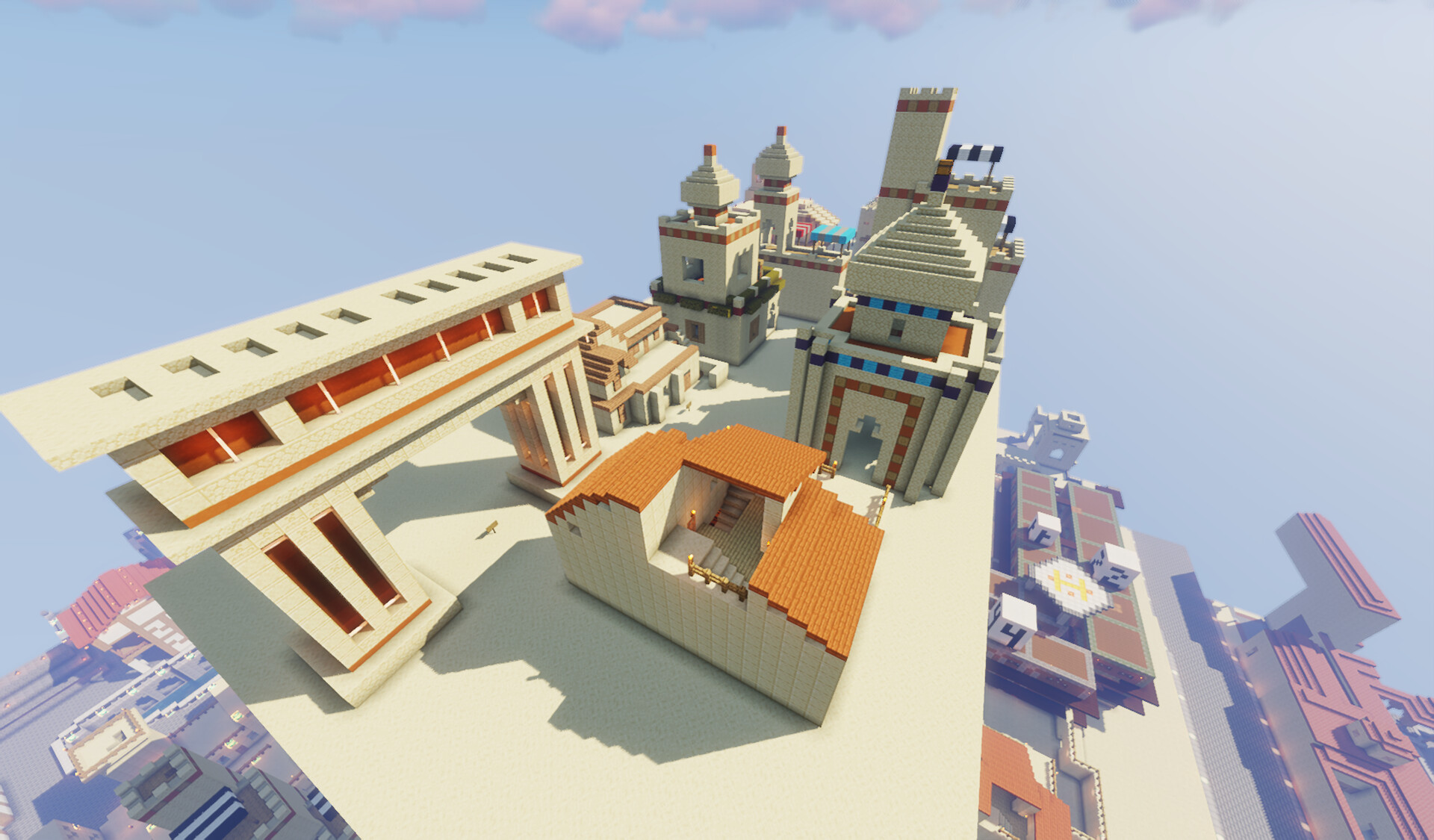 Arabic style structures Minecraft Map