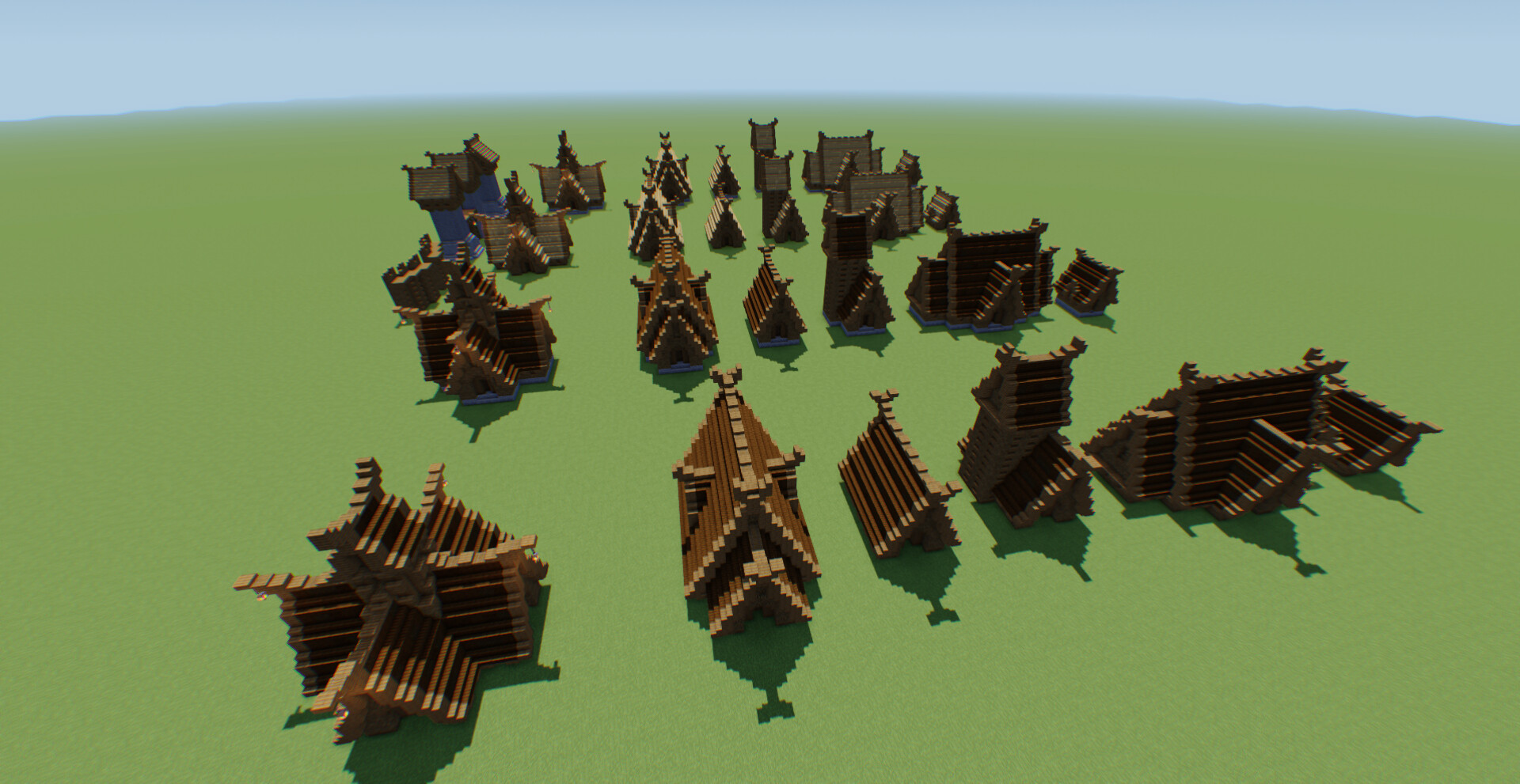 Viking house bundle [Downloadable] Minecraft Map