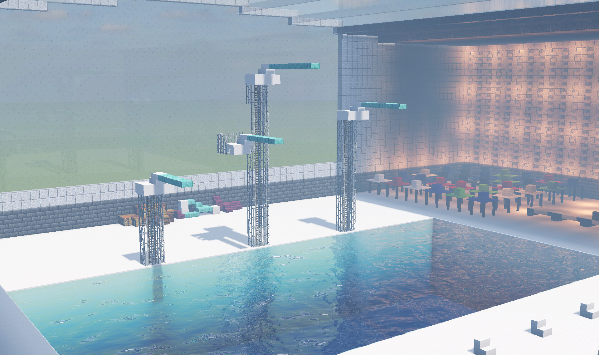 Swimming Pool Minecraft Map