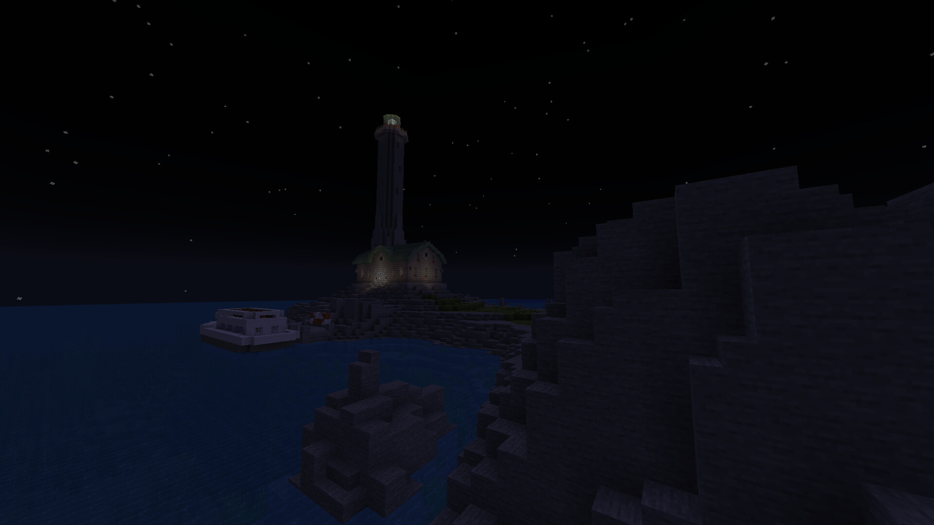 Lighthouse island Minecraft Map