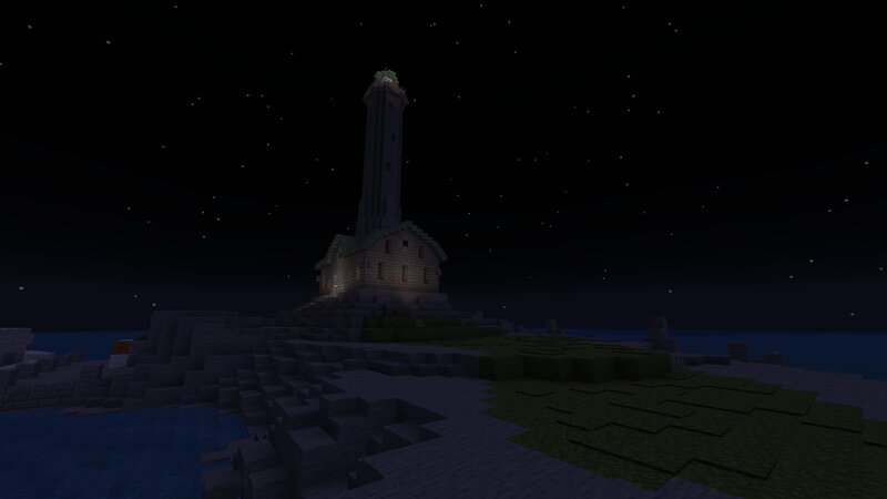 Lighthouse island Minecraft Map