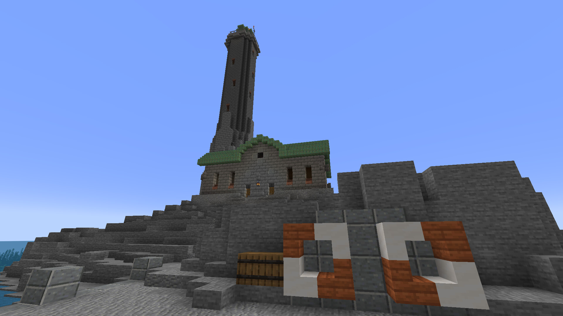Lighthouse island Minecraft Map