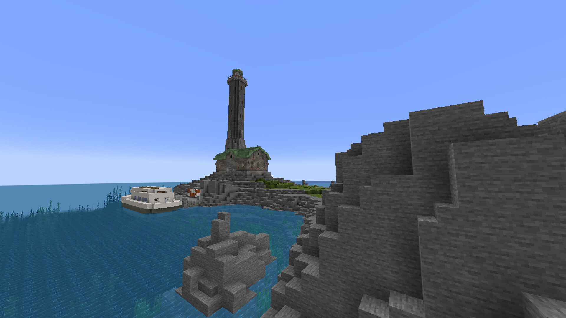 Lighthouse island Minecraft Map