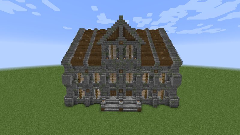 Medieval Town hall Minecraft Map