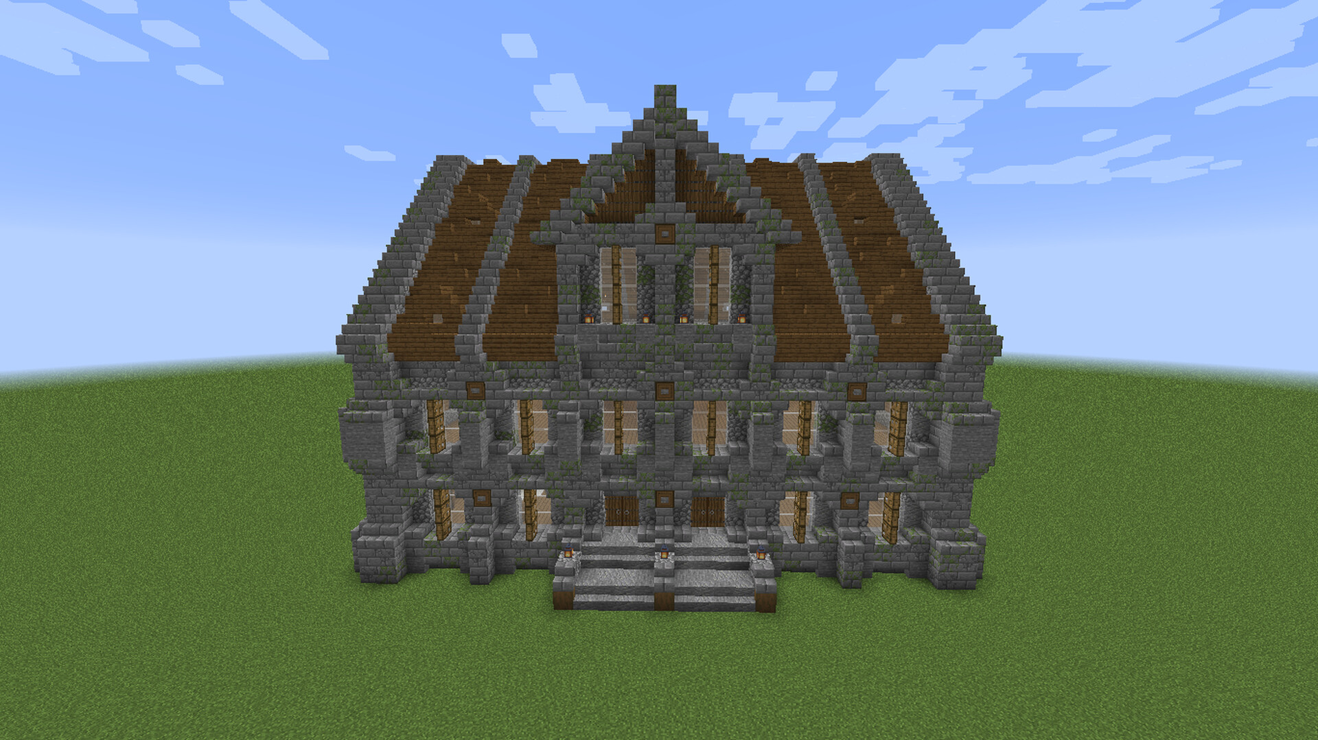 Medieval Town hall Minecraft Map