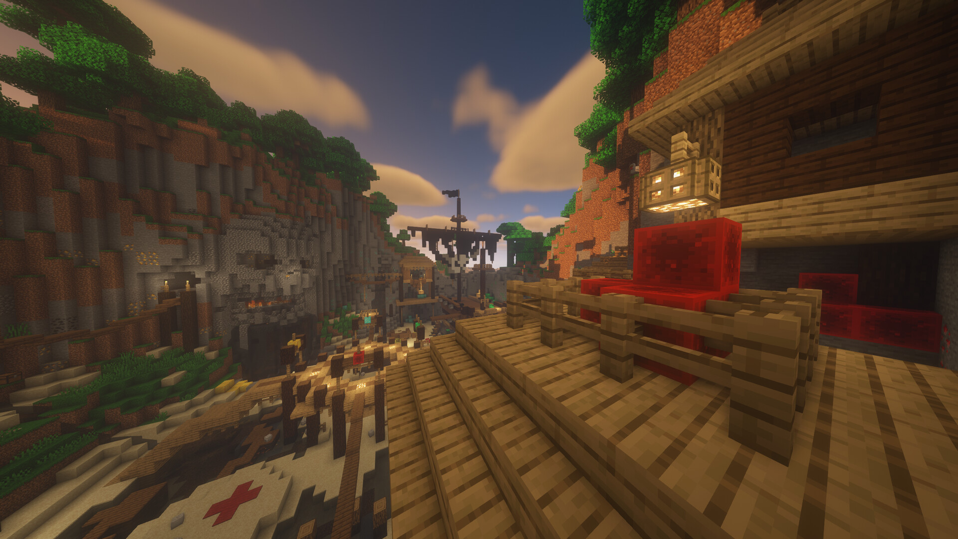 Minecraft Battle Mode: Cove Small Download - (Bedrock) Minecraft Map