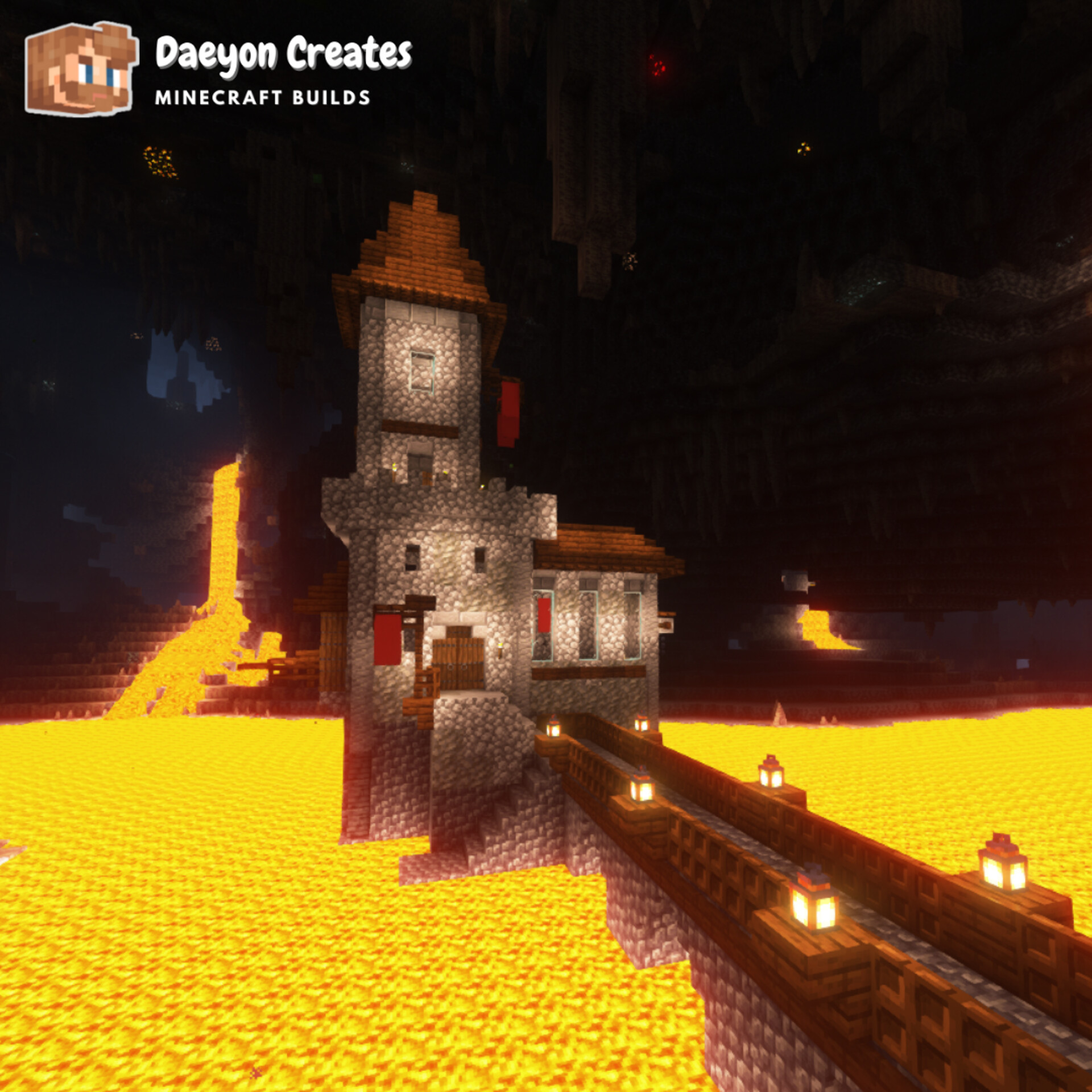 Lava Castle! 🌋 Minecraft Map