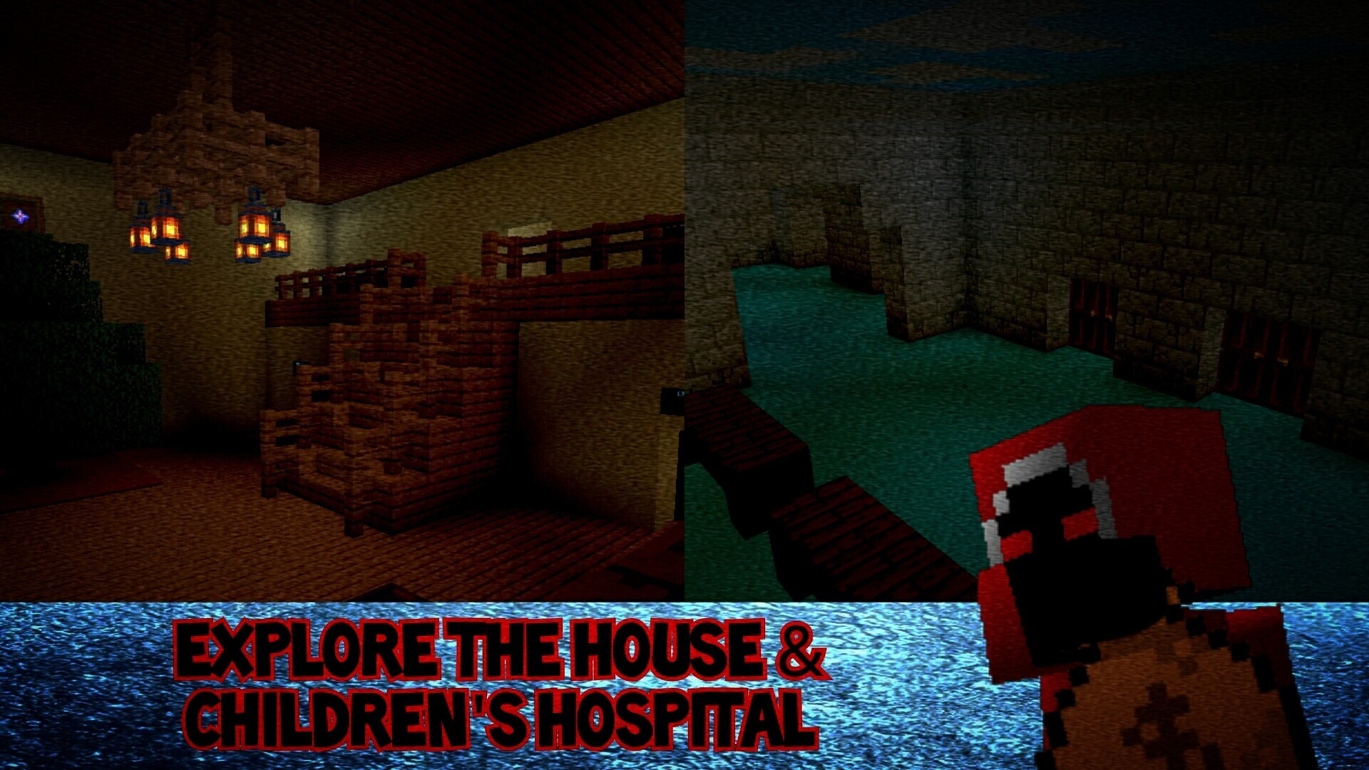 Krampus Deadly Night: Home Alone Minecraft Map