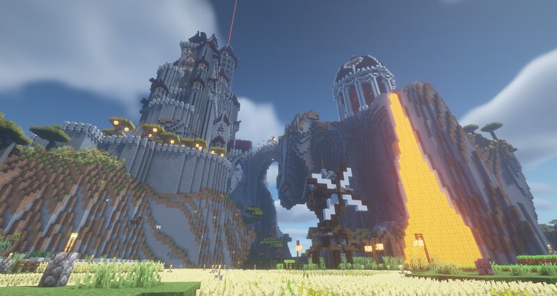 Dragon Fortress [Download] Minecraft Map