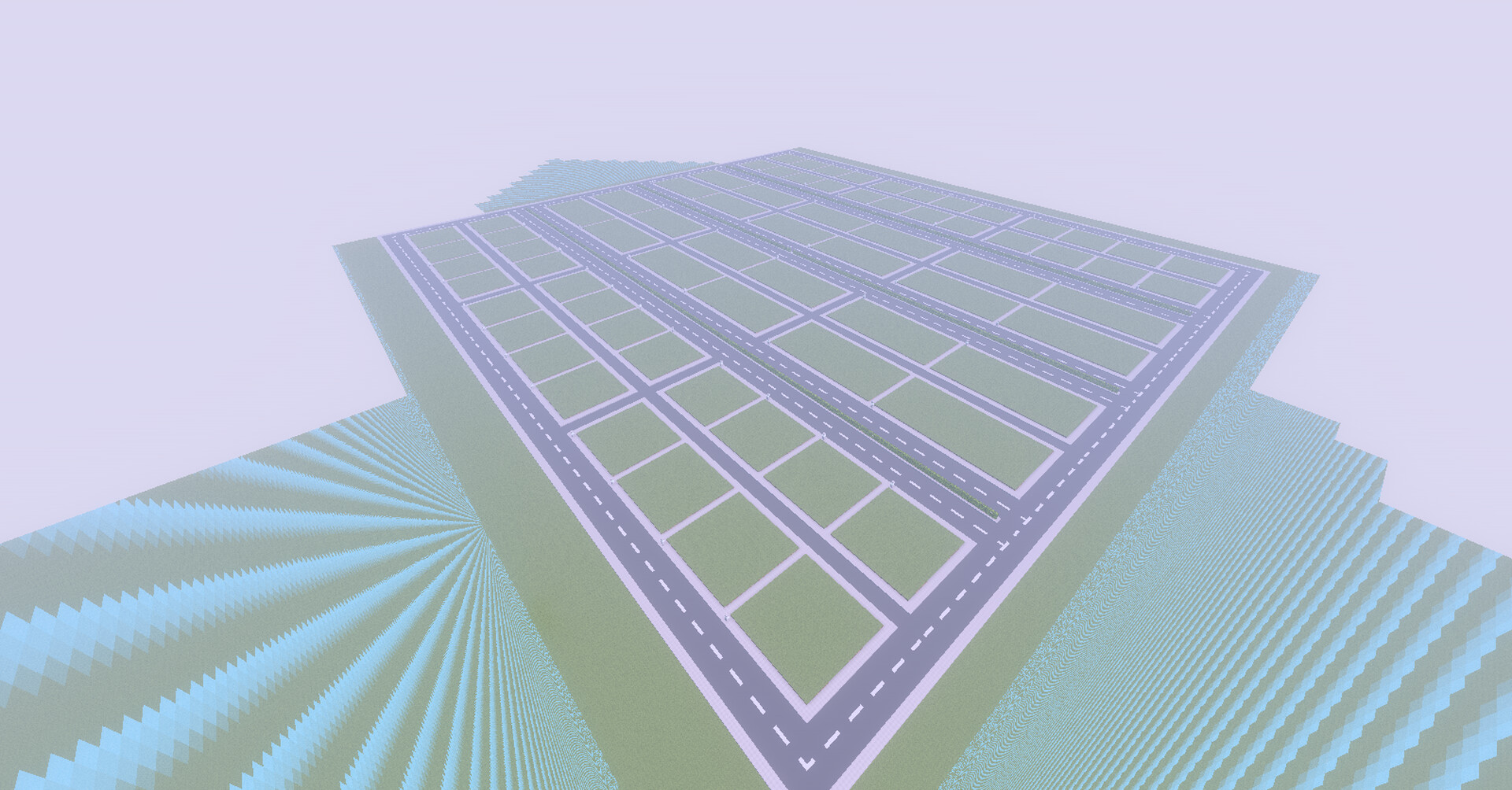 MINECRAFT ROADS PLOT MAP Minecraft Map
