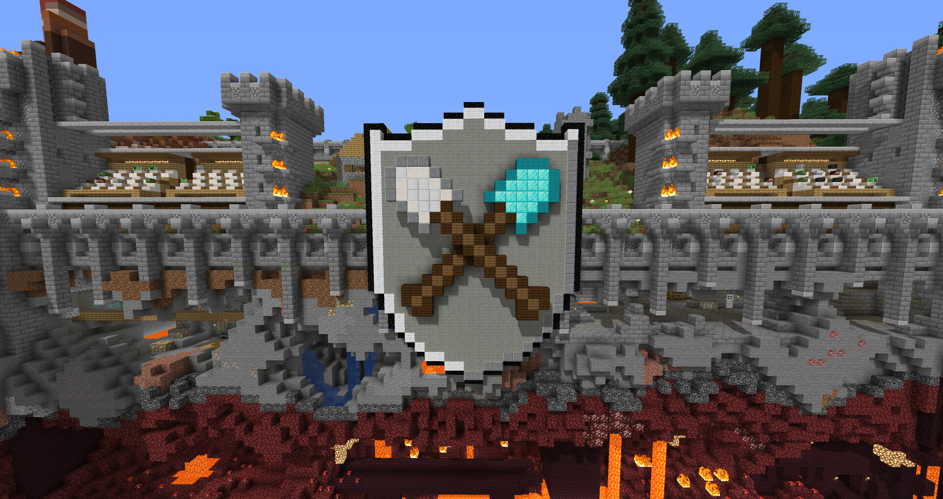 Legacy Tumble Minigame Basic Arena Minecraft Map