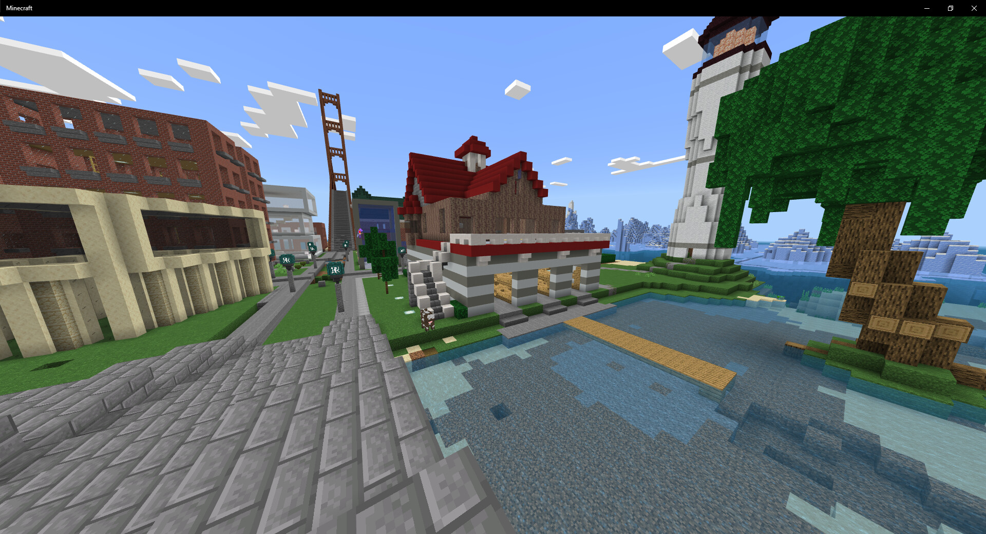 Classic Boathouse Minecraft Map