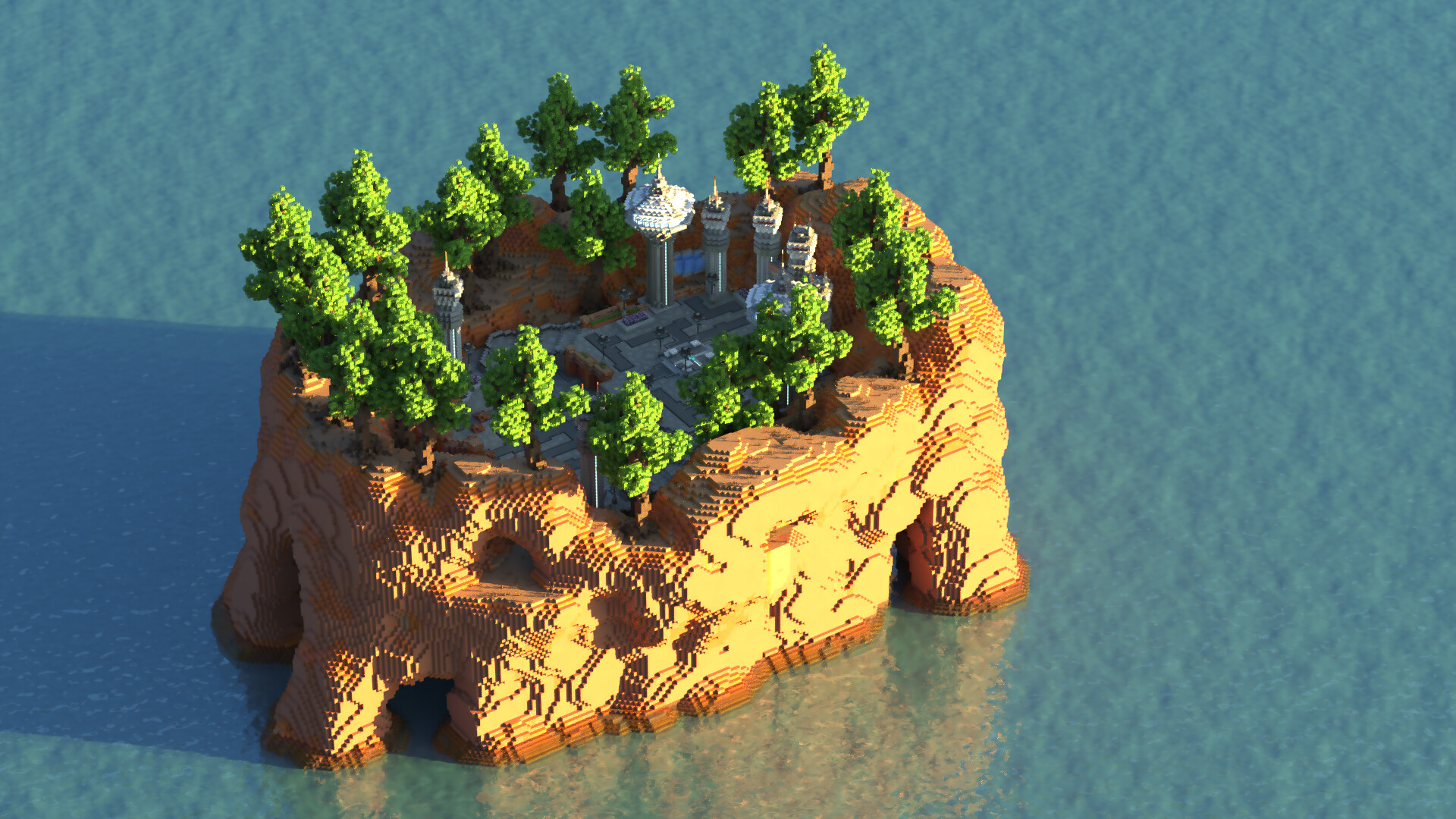 Into The Future (Hub) Minecraft Map